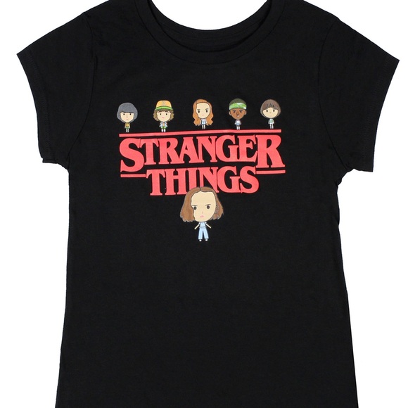 Stranger Things | Shirts & Tops | Stranger Things Girls Chibi ...